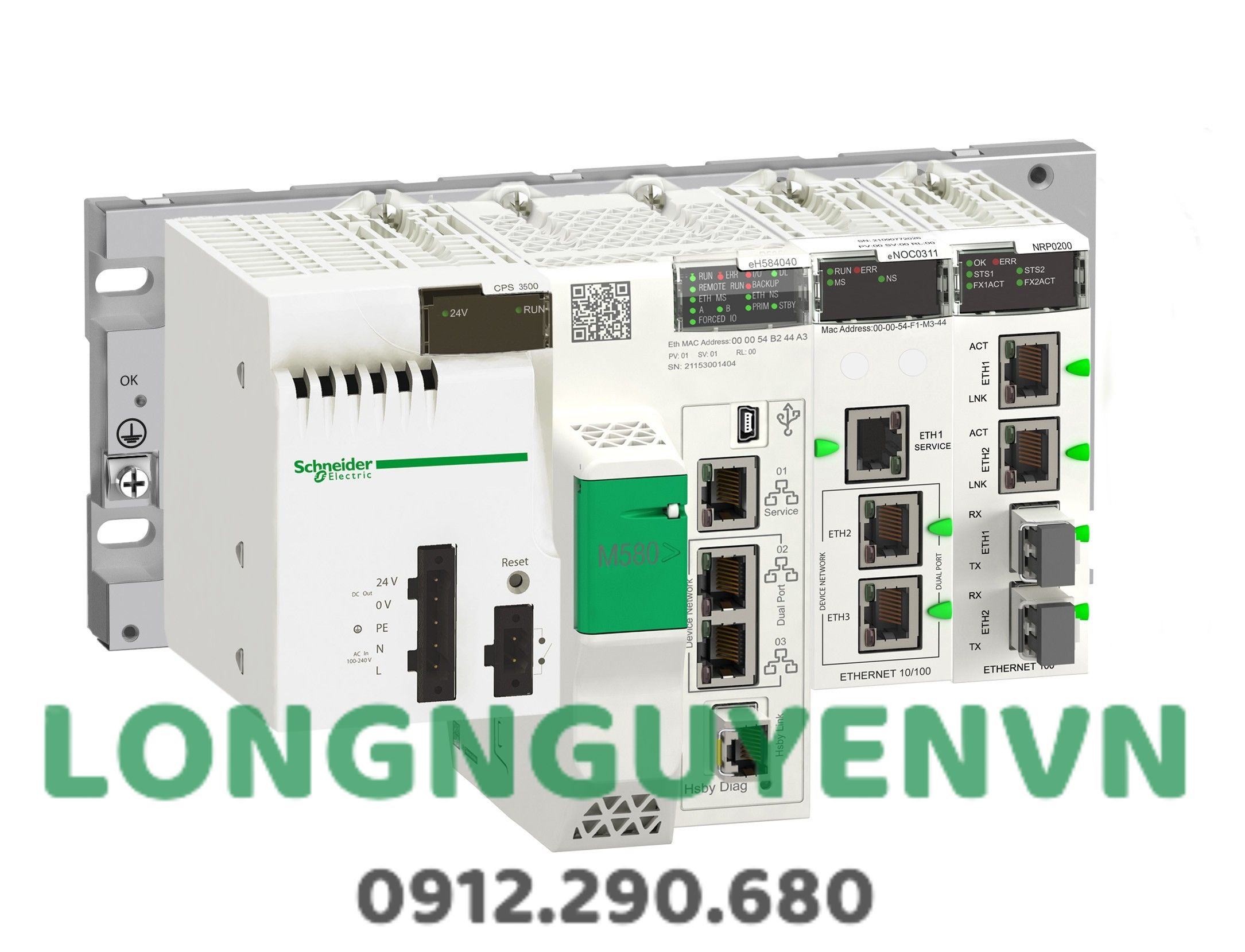 Bộ lập trình PLC Modicon M580 Schneider Giải pháp hiệu quả cho hệ thống ...