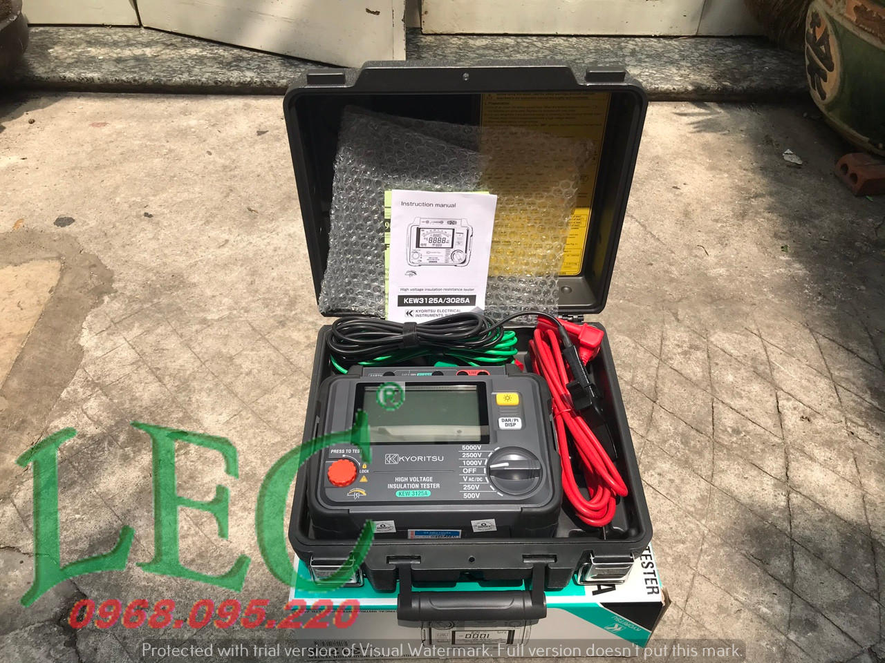 Đánh giá chi tiết: Máy đo điện trở cách điện Kyoritsu 3125A - CÔNG TY ...